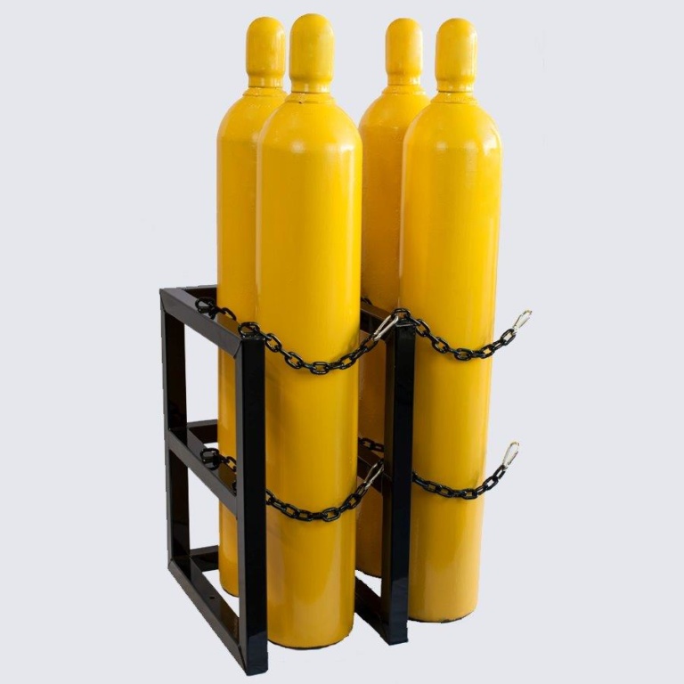 Gas Cylinder Holder - 2D Series (1-4 full size cylinders, $1000.00 ...